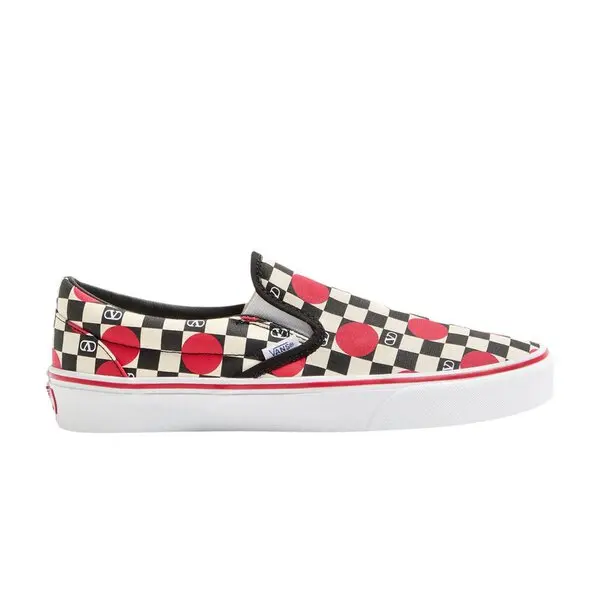 VANS Valentino Garavani X Classic Slip-on Sneakers - Red