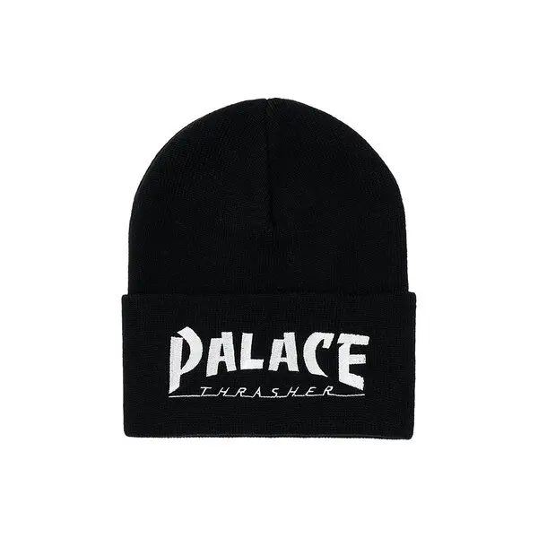 PALACE X Thrasher Beanie - Black