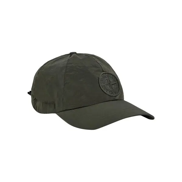 Stone Island Nylon Metal Econyl Baseball Cap - Green