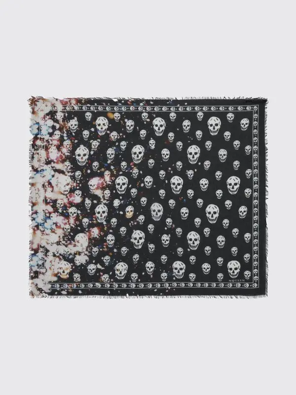 Alexander McQueen Scarf - Black