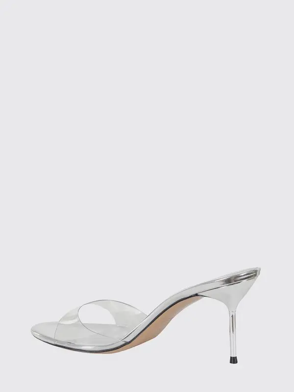 Paris Texas Laminated Leather Mules