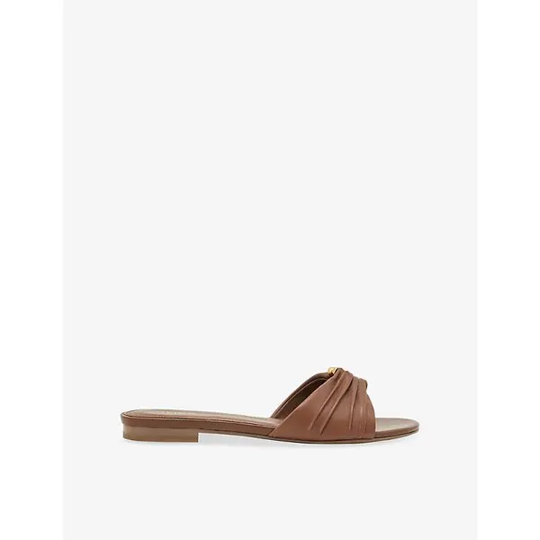 REISS Alana Leather Sandals