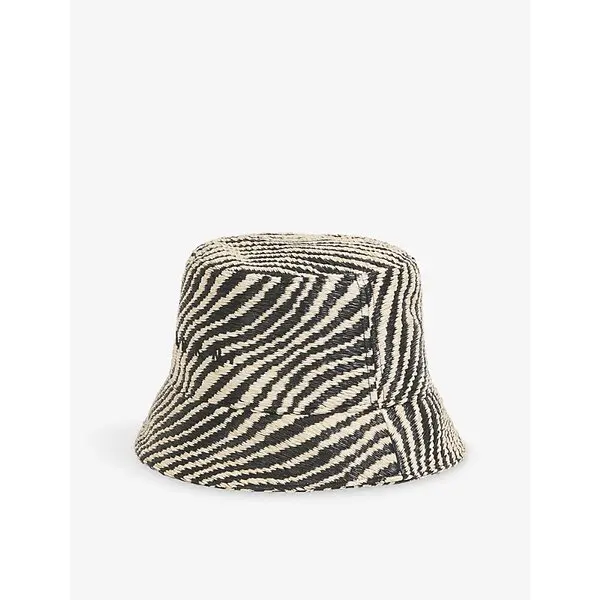 Marni Raffia-effect Woven Bucket Hat - 00n99