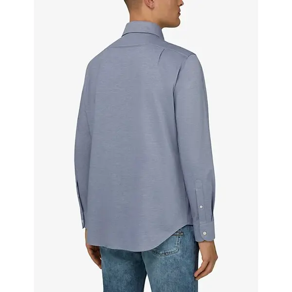 Boggi Milano Regular-fit Japanese Jersey Polo Shirt
