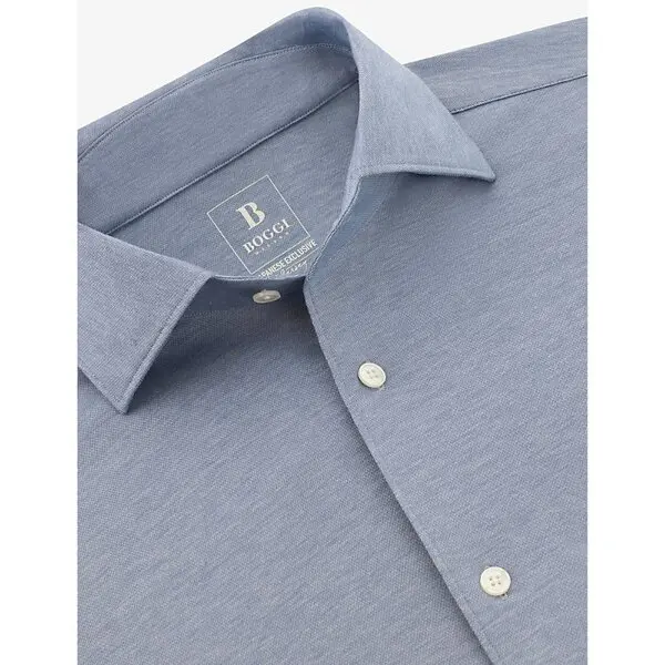 Boggi Milano Regular-fit Japanese Jersey Polo Shirt