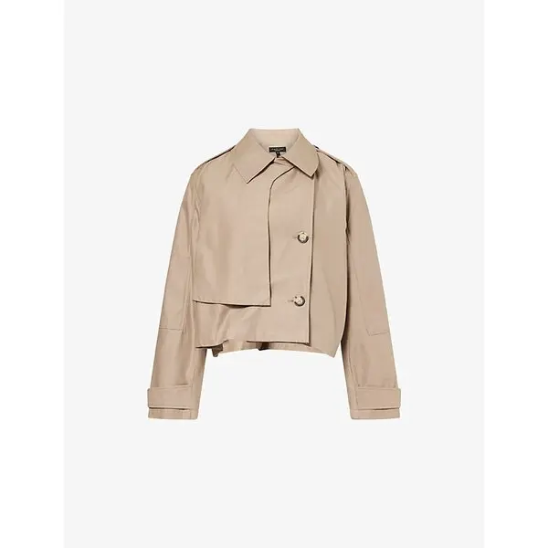 Rag & Bone Cropped Cotton Trench Coat
