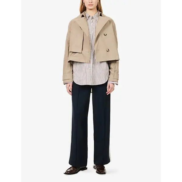 Rag & Bone Cropped Cotton Trench Coat