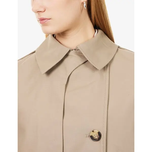Rag & Bone Cropped Cotton Trench Coat
