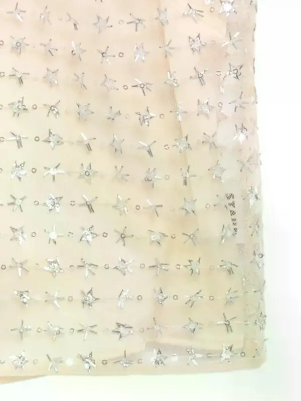 Staud Sequined Tulle Top