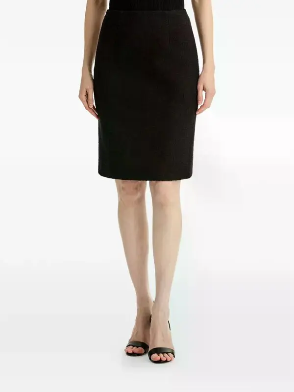 Oscar De La Renta Tweed Mini Skirt