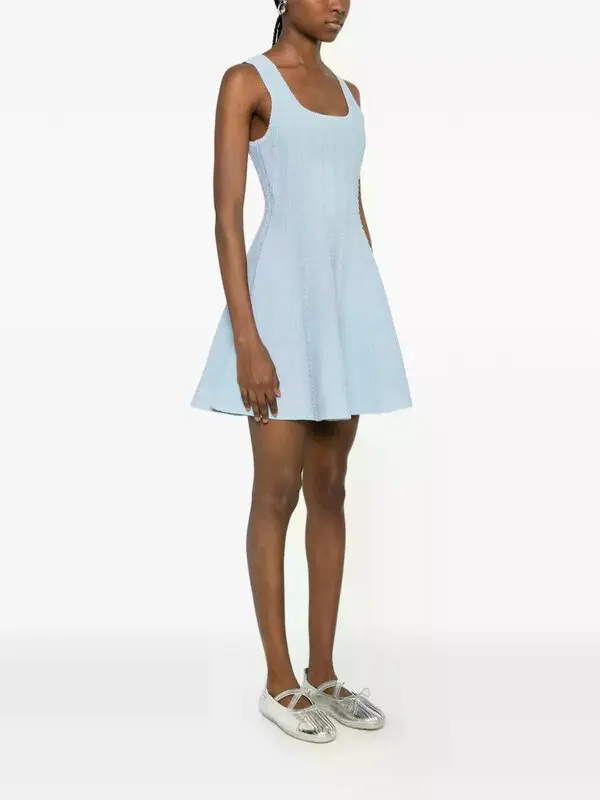 Sandro Beaded Knit Mini Dress