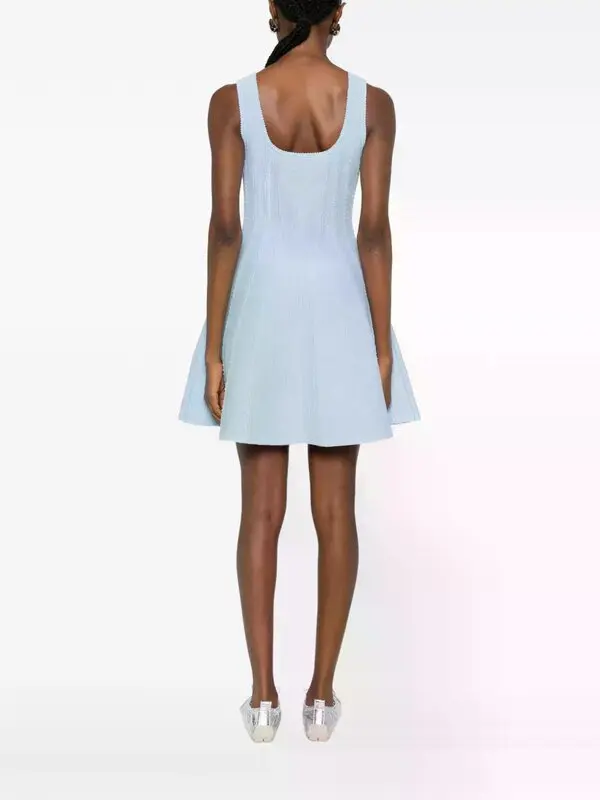Sandro Beaded Knit Mini Dress