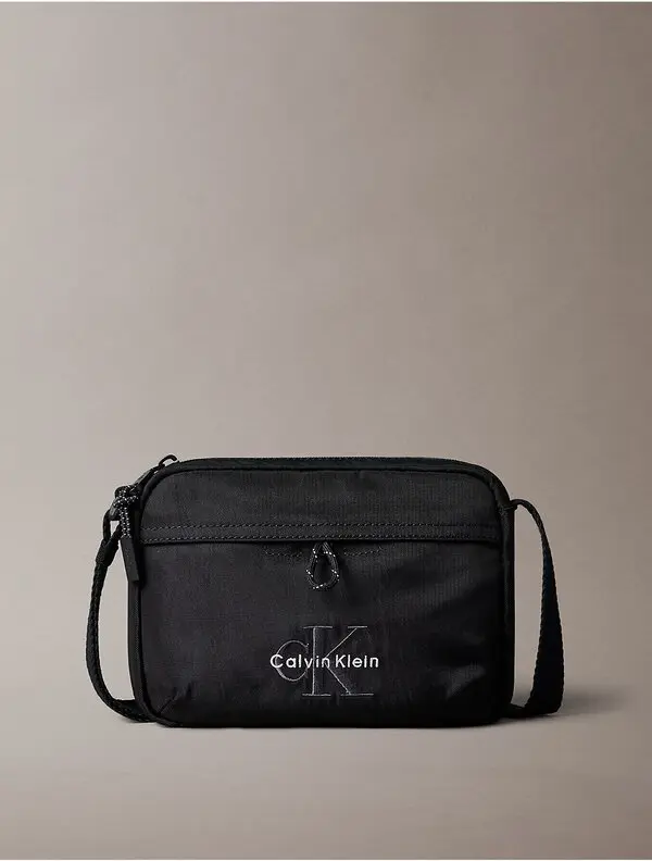 Calvin Klein Monologo Camera Bag - Black