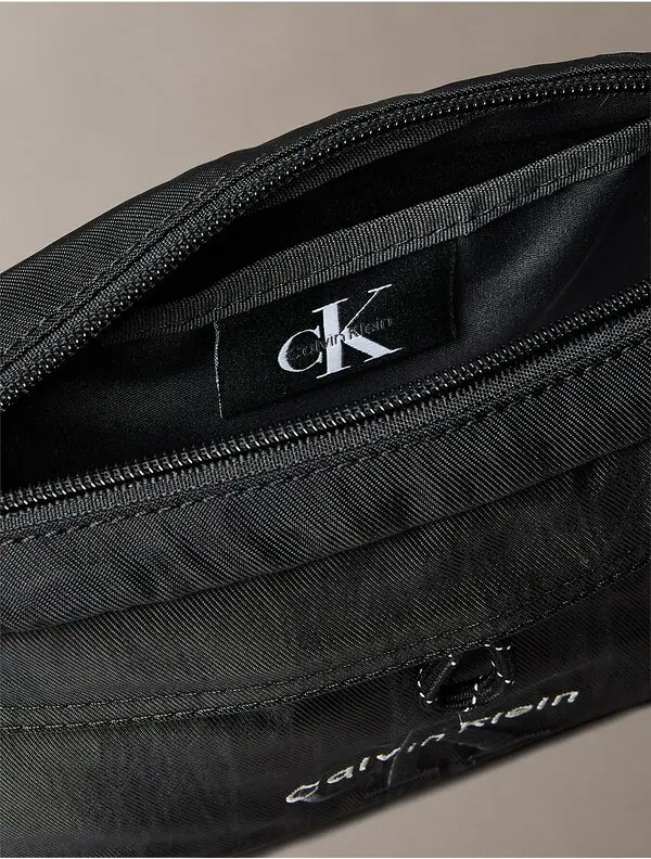 Calvin Klein Monologo Camera Bag - Black