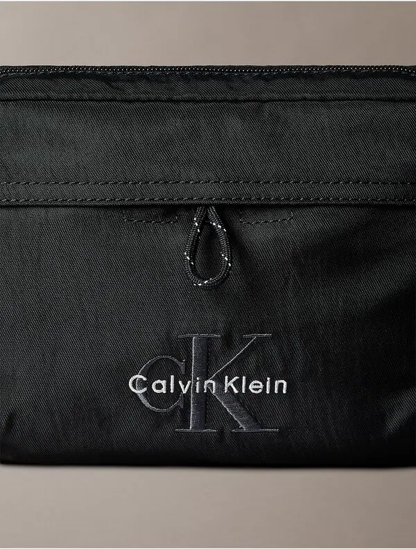 Calvin Klein Monologo Camera Bag - Black