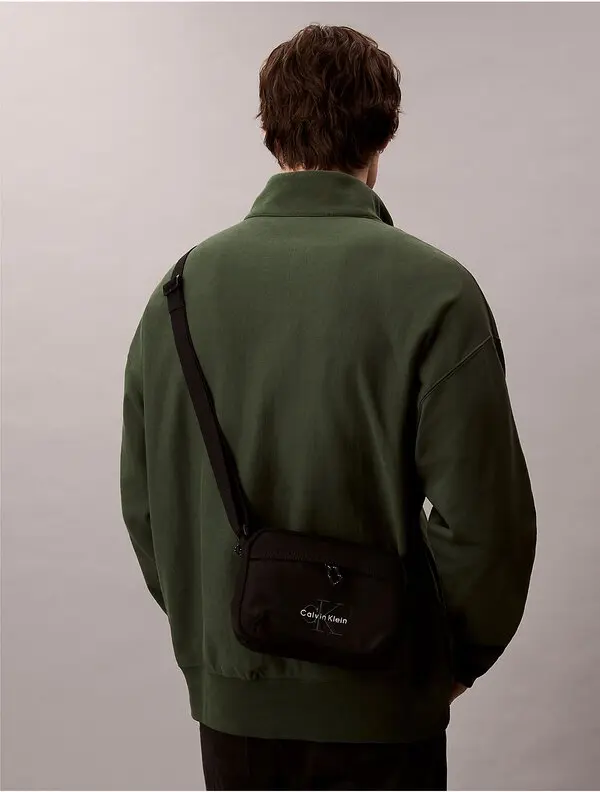 Calvin Klein Monologo Camera Bag - Black
