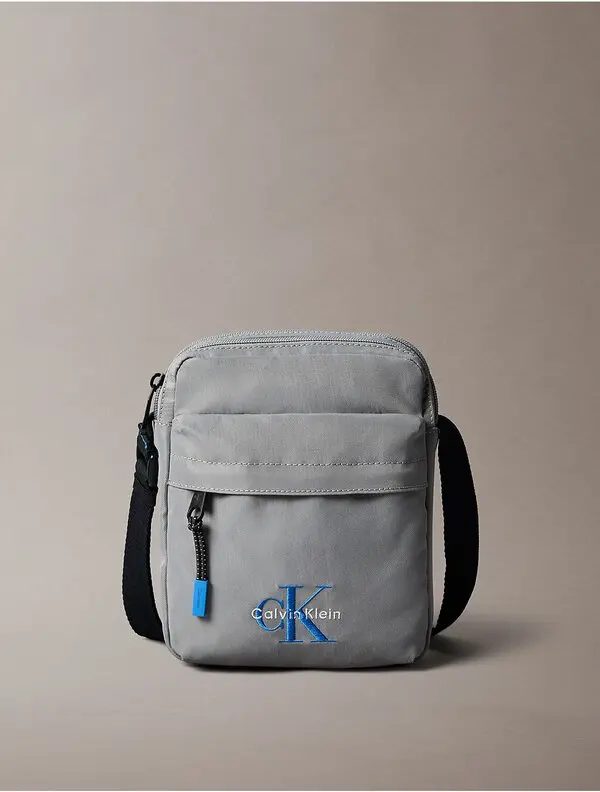 Calvin Klein Monologo Reporter Bag - Cloudburst