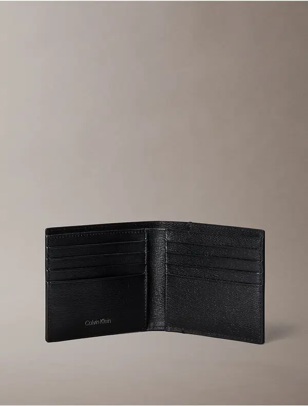 Calvin Klein Emblem Logo Bifold Wallet