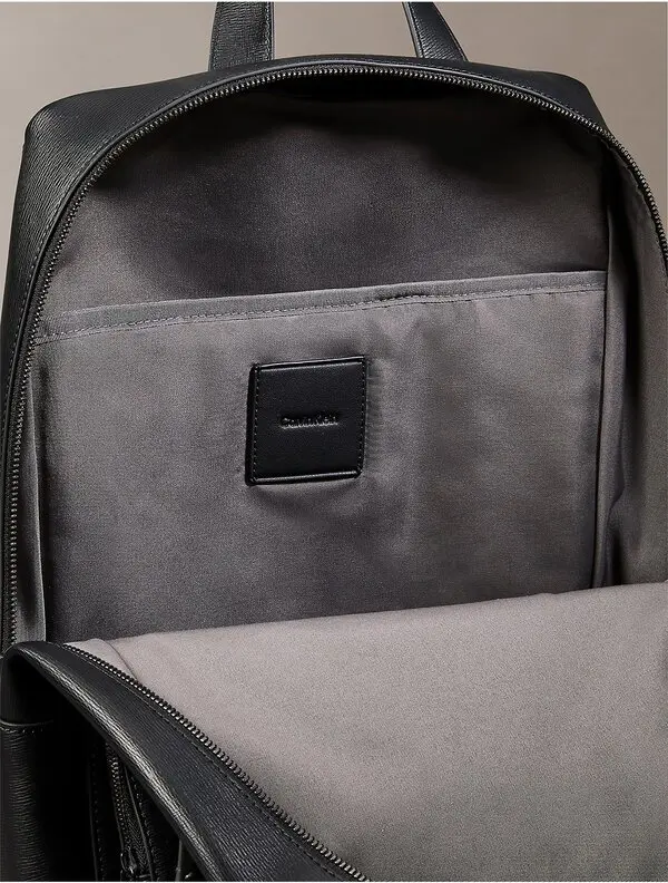 Calvin Klein Emblem Logo Slim Backpack