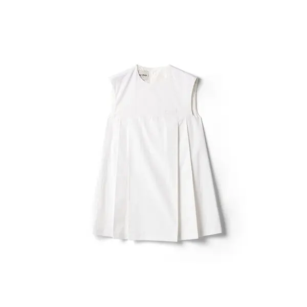 Miu Miu Poplin Mini-dress
