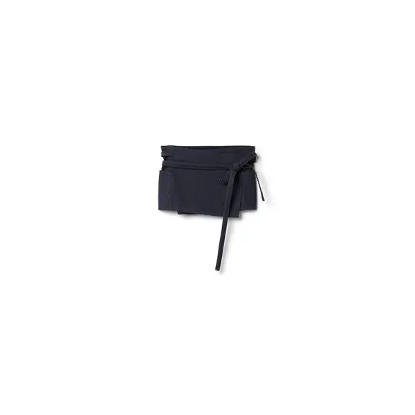 Miu Miu Garment-dyed Gabardine Mini Skirt - Hematite