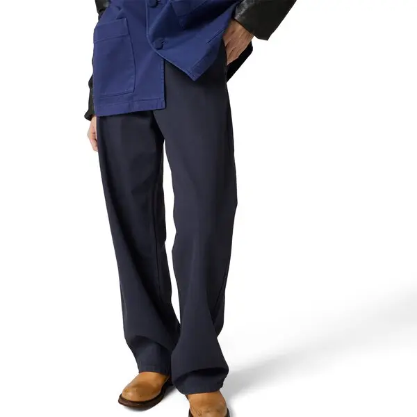 Miu Miu Garment-dyed Gabardine Pants - Hematite