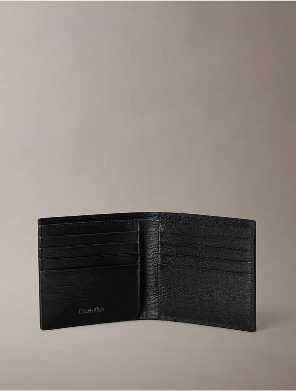 Calvin Klein Emblem Logo Bifold Wallet With Coin Pouch