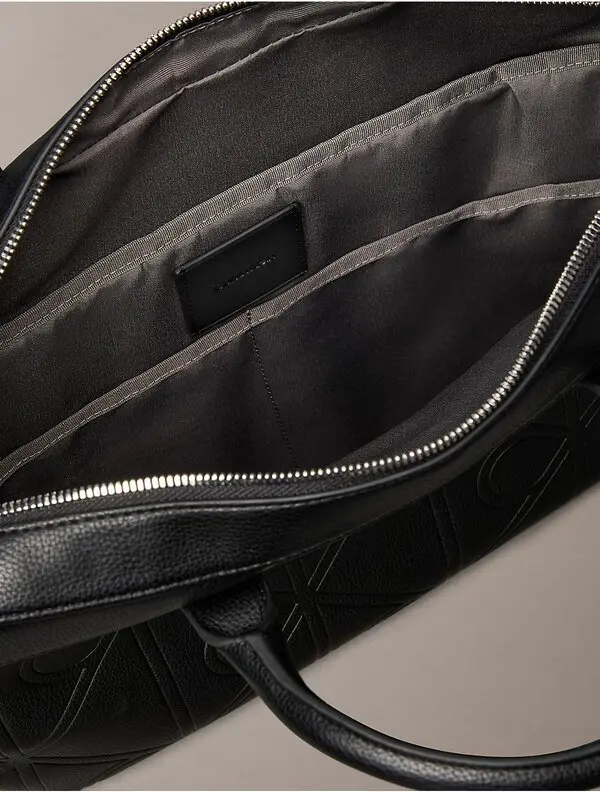 Calvin Klein Embossed Logo Commuter Bag