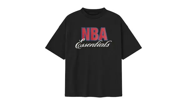 Fear Of God Essentials Nba 90's Tee Shirt - Black