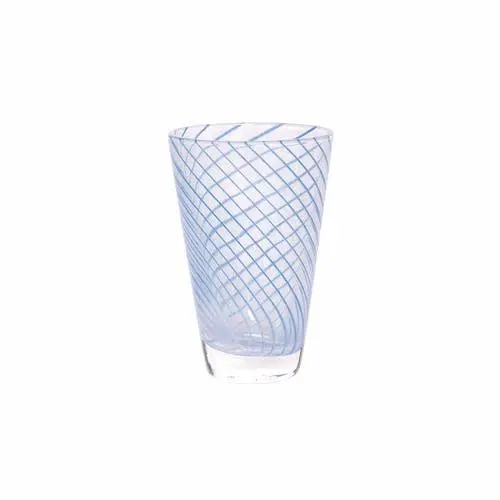 OYOY Yuka Groove Glass Set - Blue