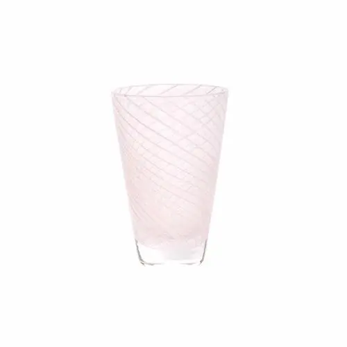 OYOY Yuka Groove Glass Set - Rose