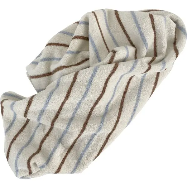 OYOY Raita Towel - Caramel/ice Blue