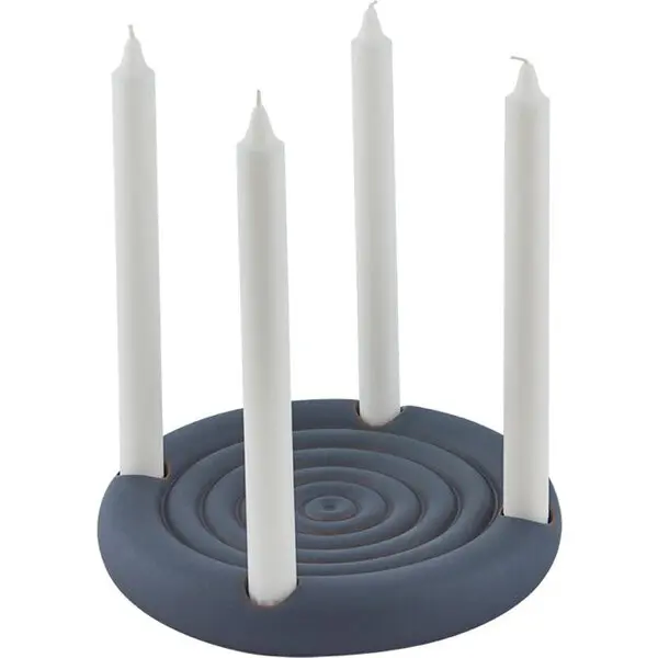 OYOY Savi Advent Candleholder - Midnight Blue