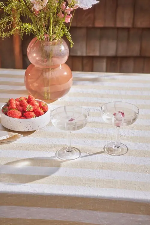 OYOY Mizu Coupe Glass - Clear