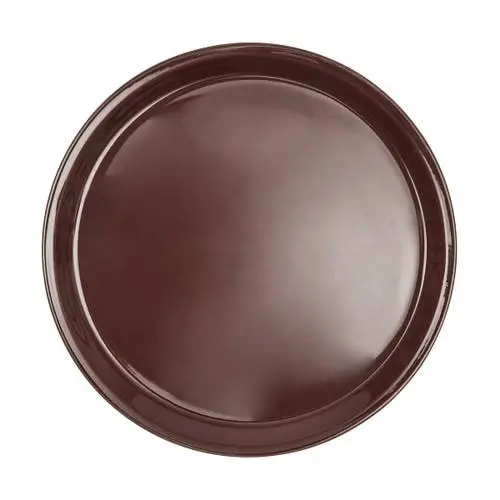 OYOY Yuka Dinner Plateset Of 2 - Dark Terracotta