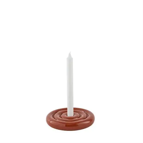 OYOY Savi Ceramic Candleholder - Nutmeg