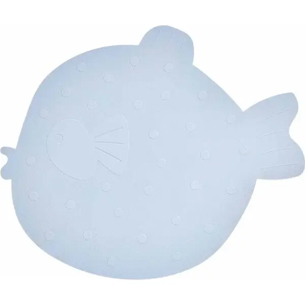 OYOY Little Finn Bath Mat - Ice Blue
