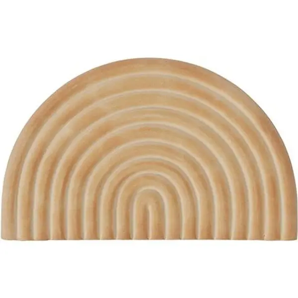 OYOY Ceramic Rainbow Tray - Beige