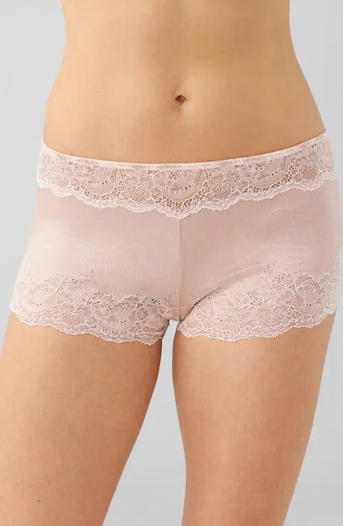 Wacoal Modern Affair Boyshorts - Rose Dust/angel Wing