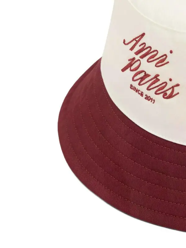 AMI Paris Two-tone Bucket Hat