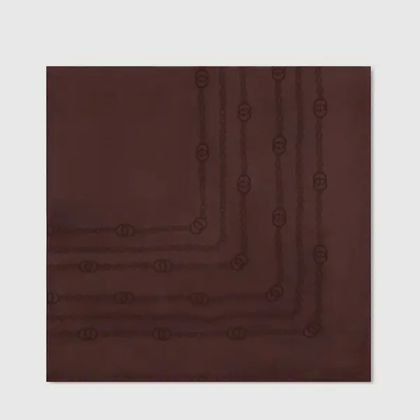 Gucci Interlocking G Chain Silk Carré Silk
