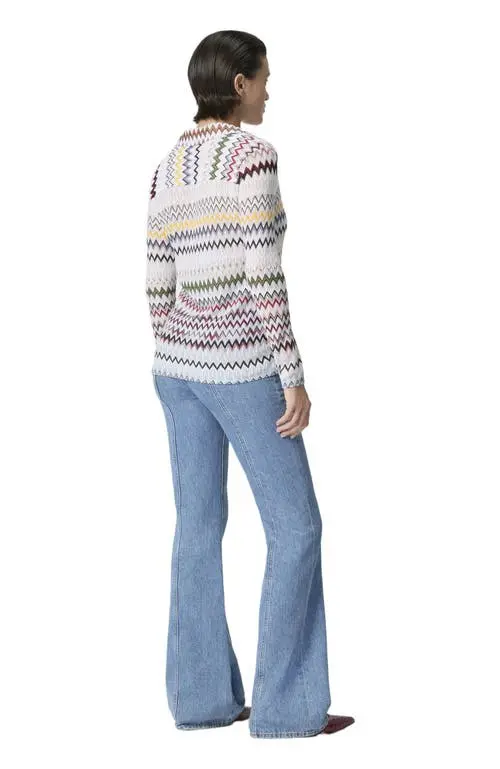 Missoni Zigzag Knit Blouse