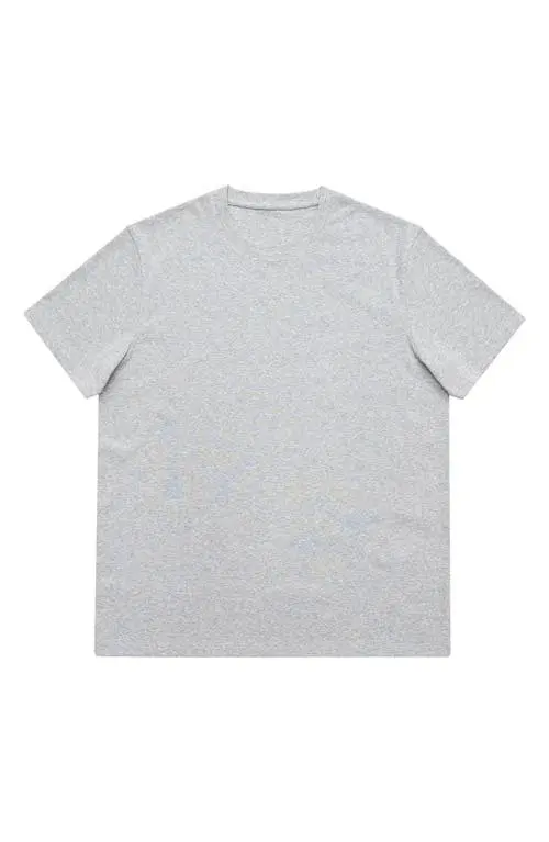 DL1961 Stretch Cotton Rib Crewneck T-shirt - Grey