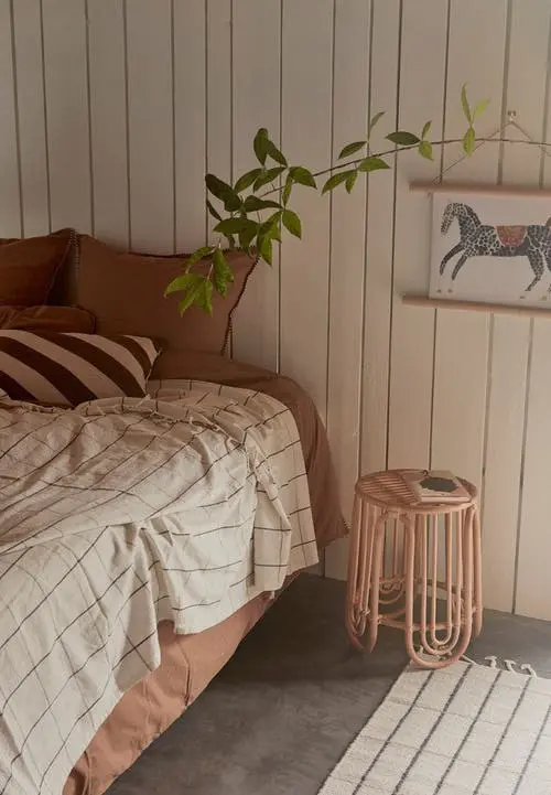 OYOY Grid Bed Cover