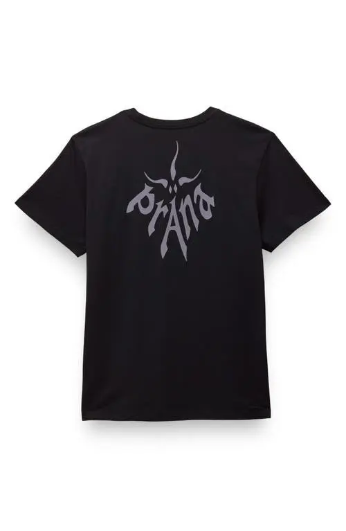Prana Heritage Logo Organic Cotton Graphic T-shirt - Black