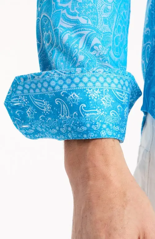 Robert Graham Hudson Floral Print Button-up Shirt