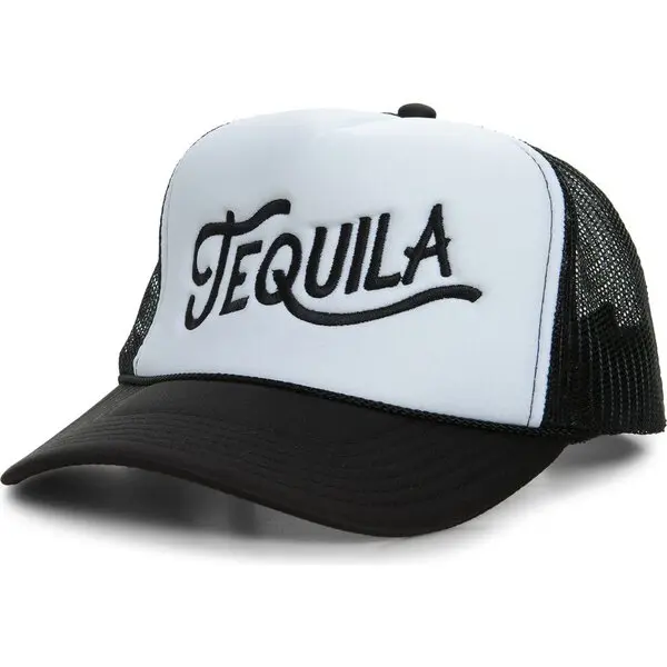 LOCAL BEACH Tequila Trucker Hat - Black/white