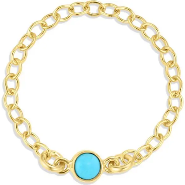 SET & STONES Renata Chain Ring - Gold