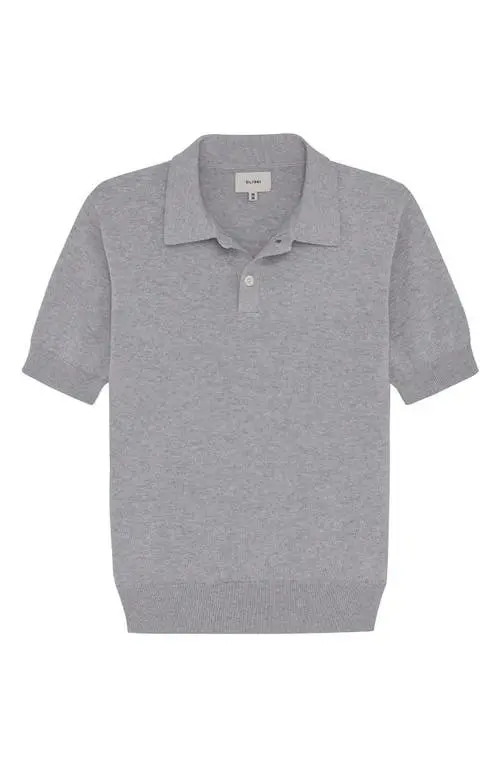 DL1961 Cotton & Cashmere Polo - Concrete
