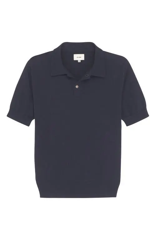 DL1961 Cotton & Cashmere Polo - Navy